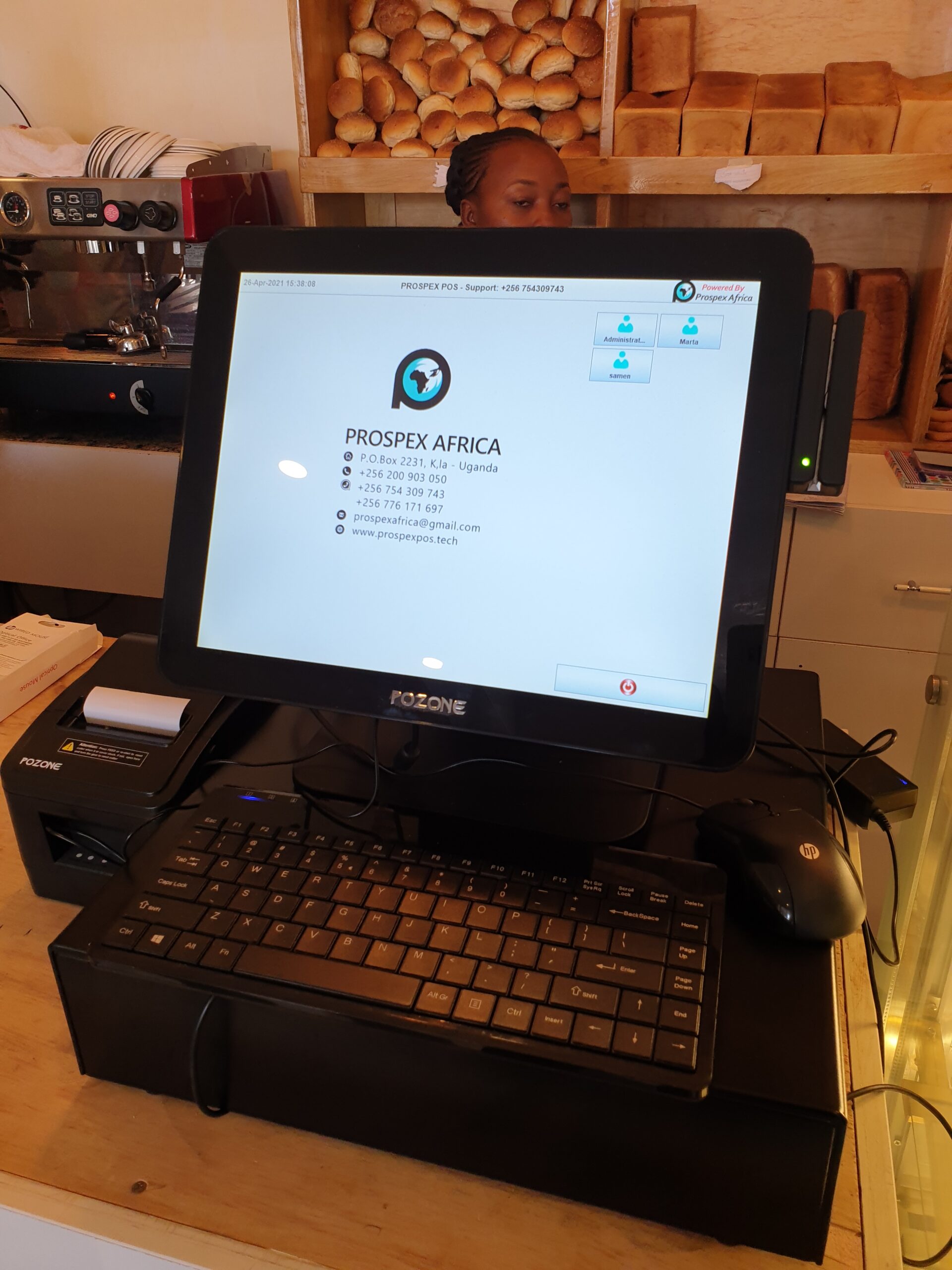 Prospex POS – Point of sale System